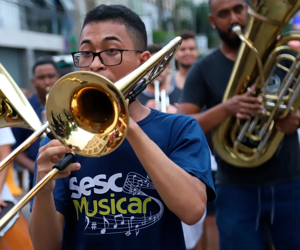 A música e o Sesc - Sesc